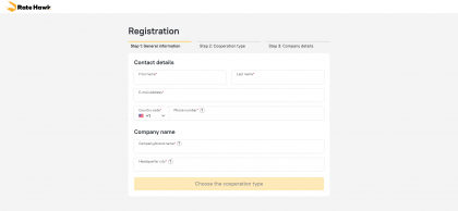 How to Register on RateHawk — Step-By-Step Instructions