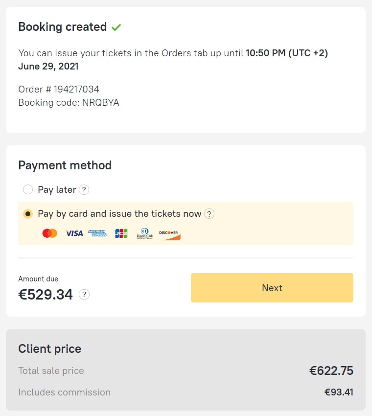 You Can Now Pay for Air Tickets by Card
